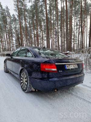Zils Audi A6 2004 Cēsis, ar dzinēja tilpumu 3.00 L un nobraukumu 365 tūkst. km par 1800 €, foto 5 vietnē AUTOMOTO.COM.LV