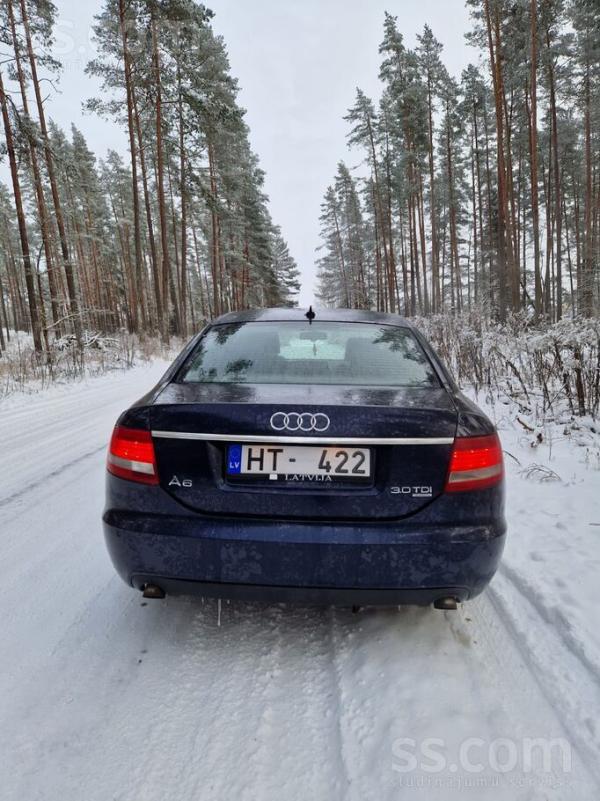 Blue Audi A6 2004 in Cesis, with an engine capacity of 3.00 L and mileage of 365 thousand km for 1800 €, photo 6 on AUTOMOTO.COM.LV