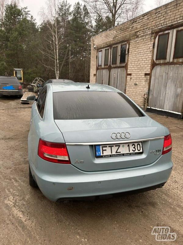 Zils Audi A6 2004 Jurbarkas, ar dzinēja tilpumu 3.00 L un nobraukumu 323 tūkst. km par 2000 €, foto 3 vietnē AUTOMOTO.COM.LV