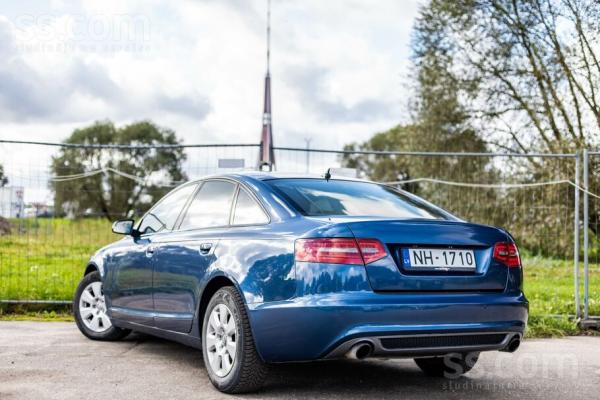 Zils Audi A6 2004 Rīga, ar dzinēja tilpumu 3.00 L un nobraukumu 389 tūkst. km par 3990 €, foto 6 vietnē AUTOMOTO.COM.LV