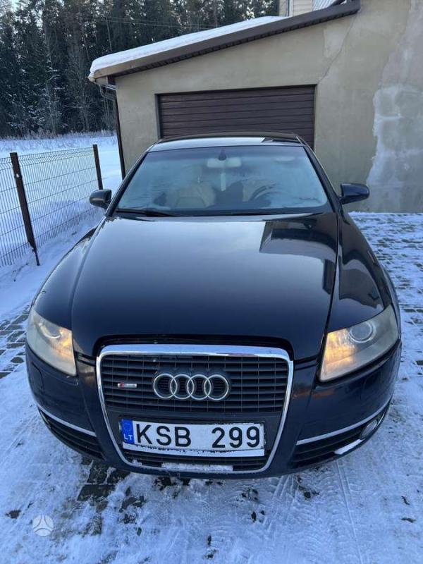 Blue Audi A6 2004 in Mazeikiai, with an engine capacity of 3.20 L and mileage of 343 thousand km for 1300 €, photo 1 on AUTOMOTO.COM.LV