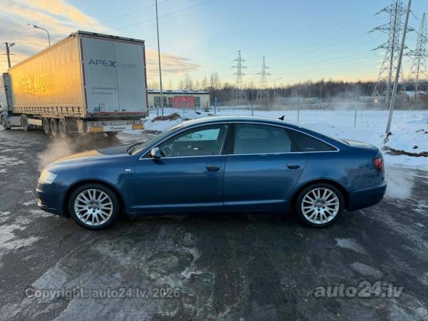 Blue Audi A6 2004 in Mustvee, with an engine capacity of 3.00 L and mileage of 0 thousand km for 1650 €, photo 5 on AUTOMOTO.COM.LV