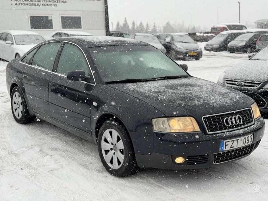 Blue Audi A6 2004 in Utena, with an engine capacity of 1.90 L and mileage of 333 thousand km for 1890 €, photo 3 on AUTOMOTO.COM.LV