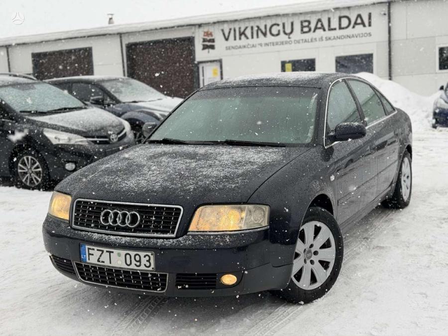 Blue Audi A6 2004 in Utena, with an engine capacity of 1.90 L and mileage of 333 thousand km for 1890 €, photo 6 on AUTOMOTO.COM.LV