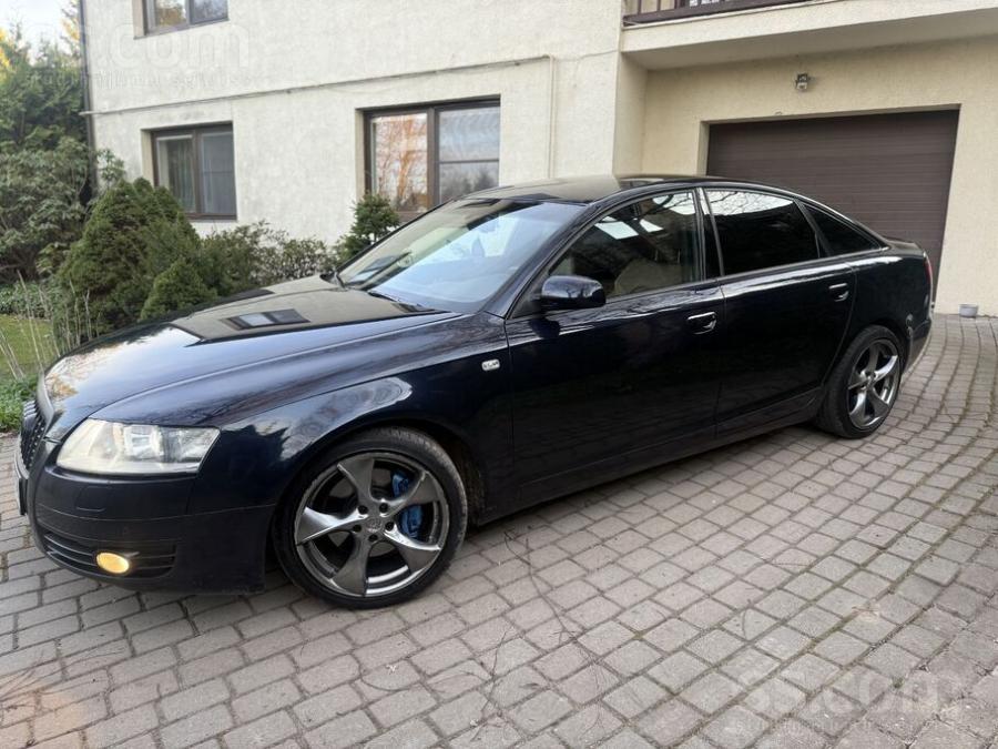 Blue Audi A6 2004 in Riga, with an engine capacity of 3.00 L and mileage of 0 thousand km for 2850 €, photo 4 on AUTOMOTO.COM.LV