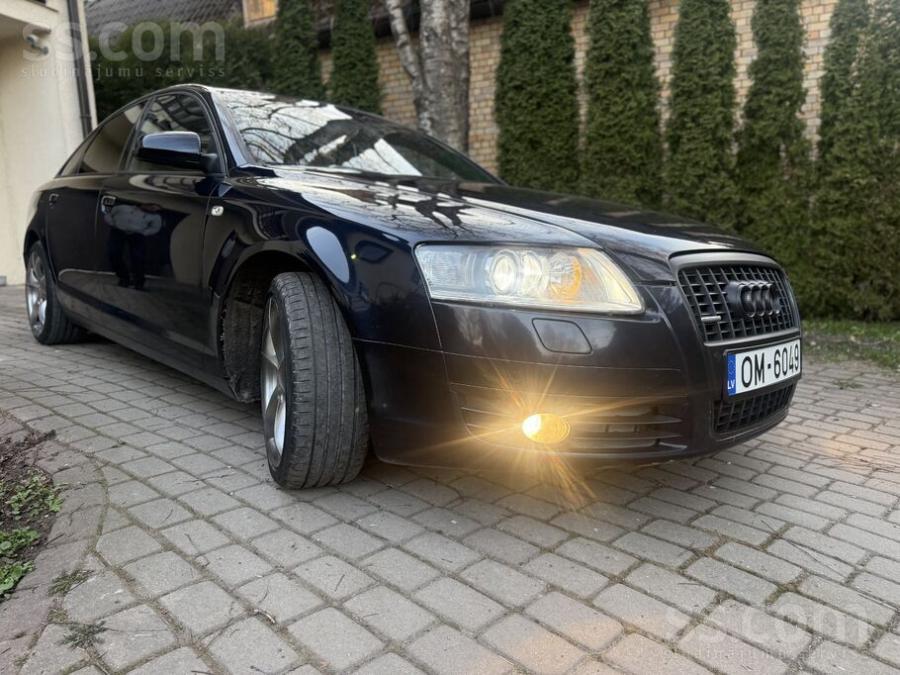 Blue Audi A6 2004 in Riga, with an engine capacity of 3.00 L and mileage of 0 thousand km for 2850 €, photo 5 on AUTOMOTO.COM.LV