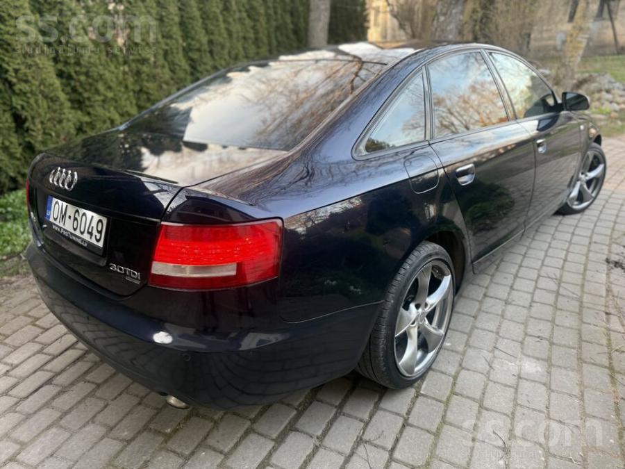 Blue Audi A6 2004 in Riga, with an engine capacity of 3.00 L and mileage of 0 thousand km for 2850 €, photo 7 on AUTOMOTO.COM.LV