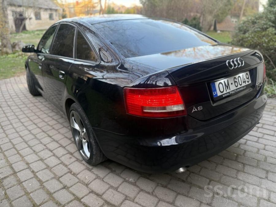 Blue Audi A6 2004 in Riga, with an engine capacity of 3.00 L and mileage of 0 thousand km for 2850 €, photo 8 on AUTOMOTO.COM.LV