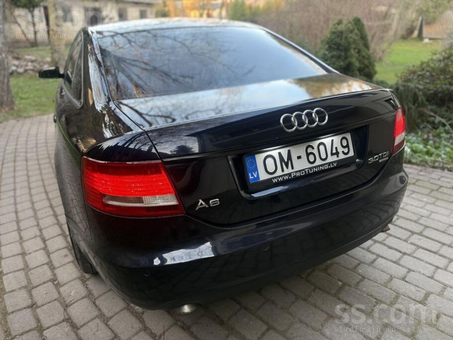 Blue Audi A6 2004 in Riga, with an engine capacity of 3.00 L and mileage of 0 thousand km for 2850 €, photo 9 on AUTOMOTO.COM.LV
