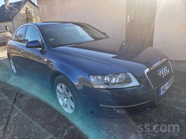 Blue Audi A6 2004 in Jekabpils, with an engine capacity of 2.00 L and mileage of 323 thousand km for 4500 €, photo 1 on AUTOMOTO.COM.LV