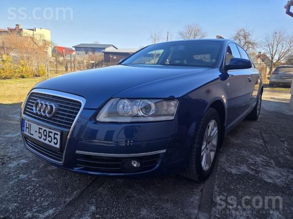 Blue Audi A6 2004 in Jekabpils, with an engine capacity of 2.00 L and mileage of 323 thousand km for 4500 €, photo 2 on AUTOMOTO.COM.LV