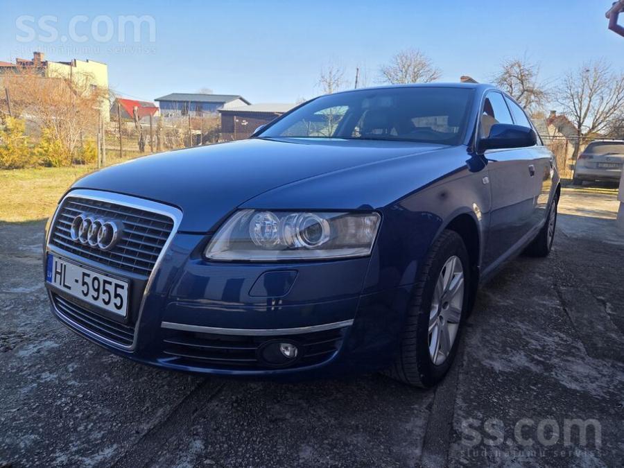 Zils Audi A6 2004 Jēkabpils, ar dzinēja tilpumu 2.00 L un nobraukumu 323 tūkst. km par 4500 €, foto 3 vietnē AUTOMOTO.COM.LV