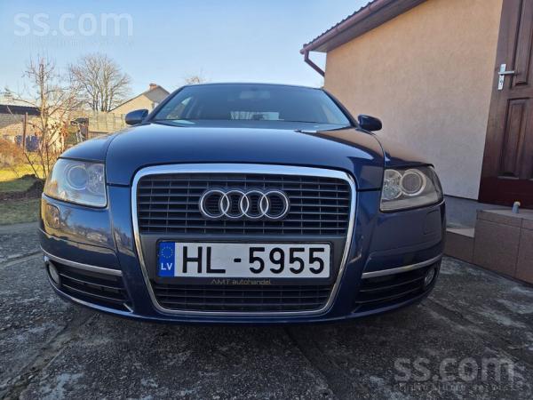 Blue Audi A6 2004 in Jekabpils, with an engine capacity of 2.00 L and mileage of 323 thousand km for 4500 €, photo 4 on AUTOMOTO.COM.LV