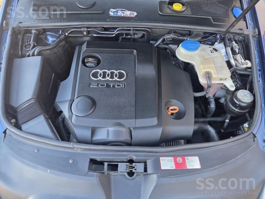 Zils Audi A6 2004 Jēkabpils, ar dzinēja tilpumu 2.00 L un nobraukumu 323 tūkst. km par 4500 €, foto 13 vietnē AUTOMOTO.COM.LV