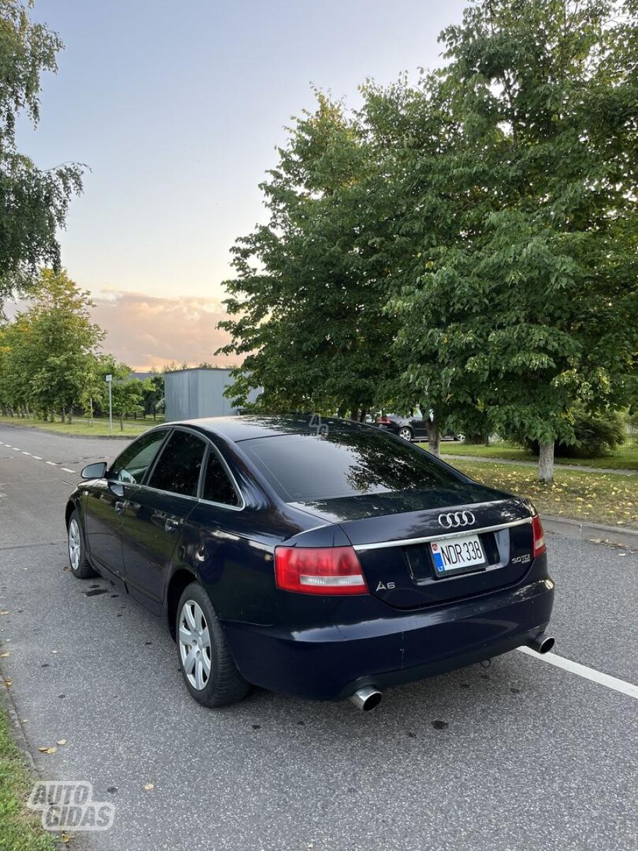 Blue Audi A6 2004 in Vilnius, with an engine capacity of 3.00 L and mileage of 380 thousand km for 2990 €, photo 5 on AUTOMOTO.COM.LV