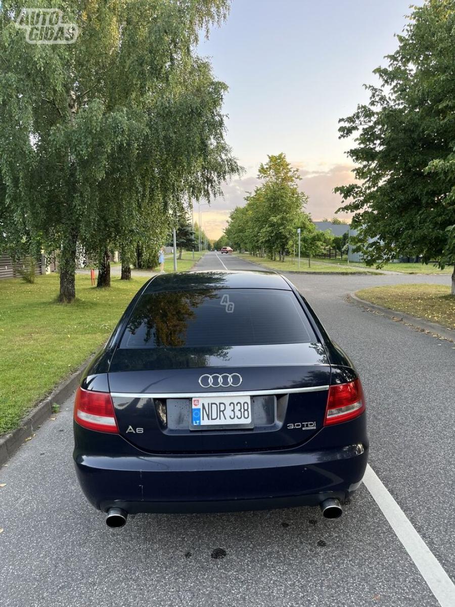 Blue Audi A6 2004 in Vilnius, with an engine capacity of 3.00 L and mileage of 380 thousand km for 2990 €, photo 6 on AUTOMOTO.COM.LV