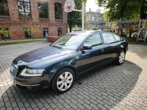 Zils Audi A6 2004 Liepāja, ar dzinēja tilpumu 3.00 L un nobraukumu 212 tūkst. km par 3300 €, foto  vietnē AUTOMOTO.COM.LV