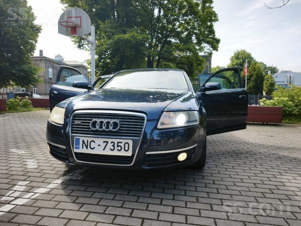 Zils Audi A6 2004 Liepāja, ar dzinēja tilpumu 3.00 L un nobraukumu 212 tūkst. km par 3300 €, foto 3 vietnē AUTOMOTO.COM.LV