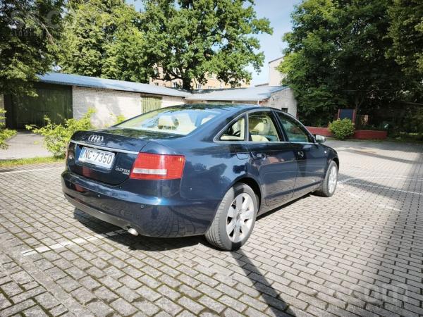 Zils Audi A6 2004 Liepāja, ar dzinēja tilpumu 3.00 L un nobraukumu 212 tūkst. km par 3300 €, foto 4 vietnē AUTOMOTO.COM.LV