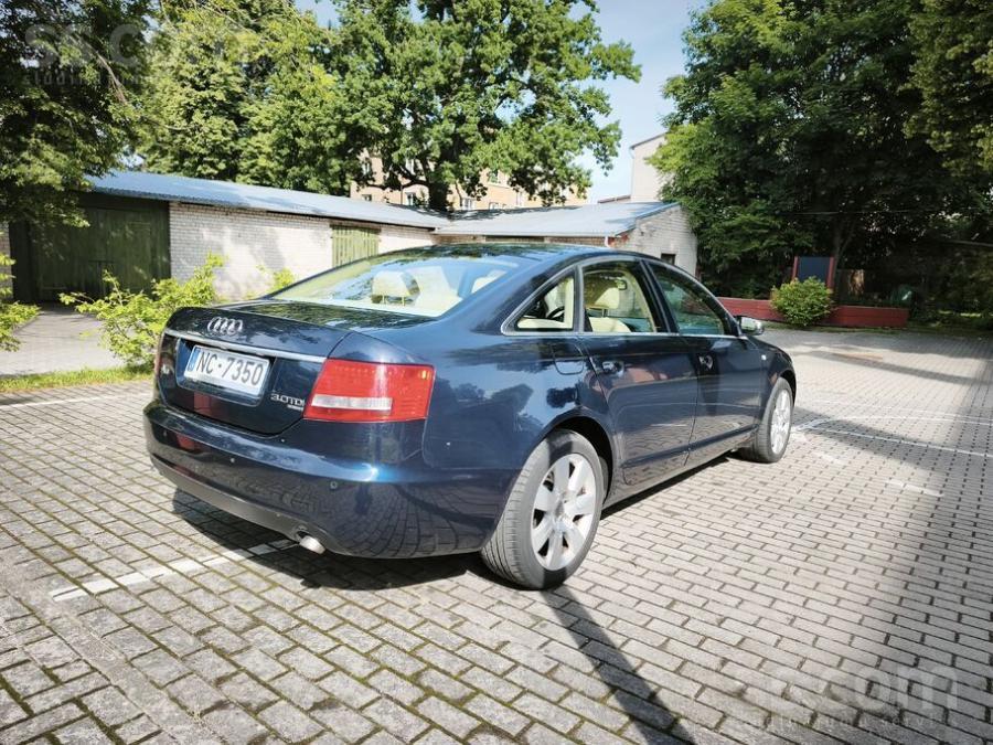 Zils Audi A6 2004 Liepāja, ar dzinēja tilpumu 3.00 L un nobraukumu 212 tūkst. km par 3300 €, foto 5 vietnē AUTOMOTO.COM.LV