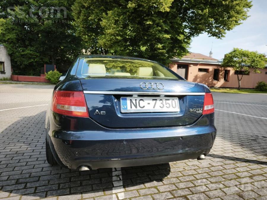 Zils Audi A6 2004 Liepāja, ar dzinēja tilpumu 3.00 L un nobraukumu 212 tūkst. km par 3300 €, foto 6 vietnē AUTOMOTO.COM.LV
