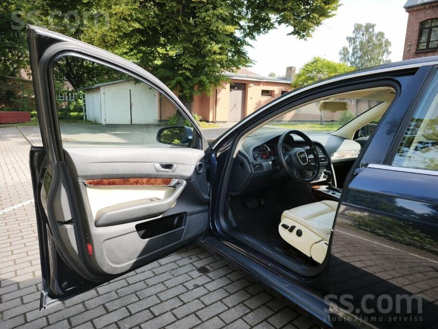 Zils Audi A6 2004 Liepāja, ar dzinēja tilpumu 3.00 L un nobraukumu 212 tūkst. km par 3300 €, foto 7 vietnē AUTOMOTO.COM.LV