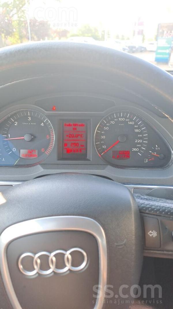 Zils Audi A6 2004 Dobele, ar dzinēja tilpumu 3.00 L un nobraukumu 311 tūkst. km par 3700 €, foto 10 vietnē AUTOMOTO.COM.LV
