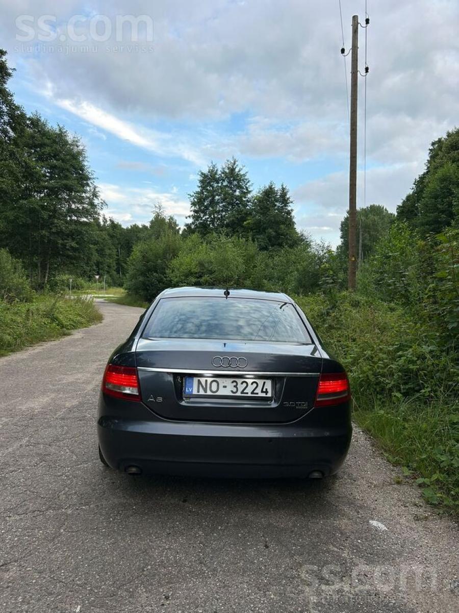 Zils Audi A6 2004 Liepāja, ar dzinēja tilpumu 3.00 L un nobraukumu 446 tūkst. km par 3000 €, foto 3 vietnē AUTOMOTO.COM.LV