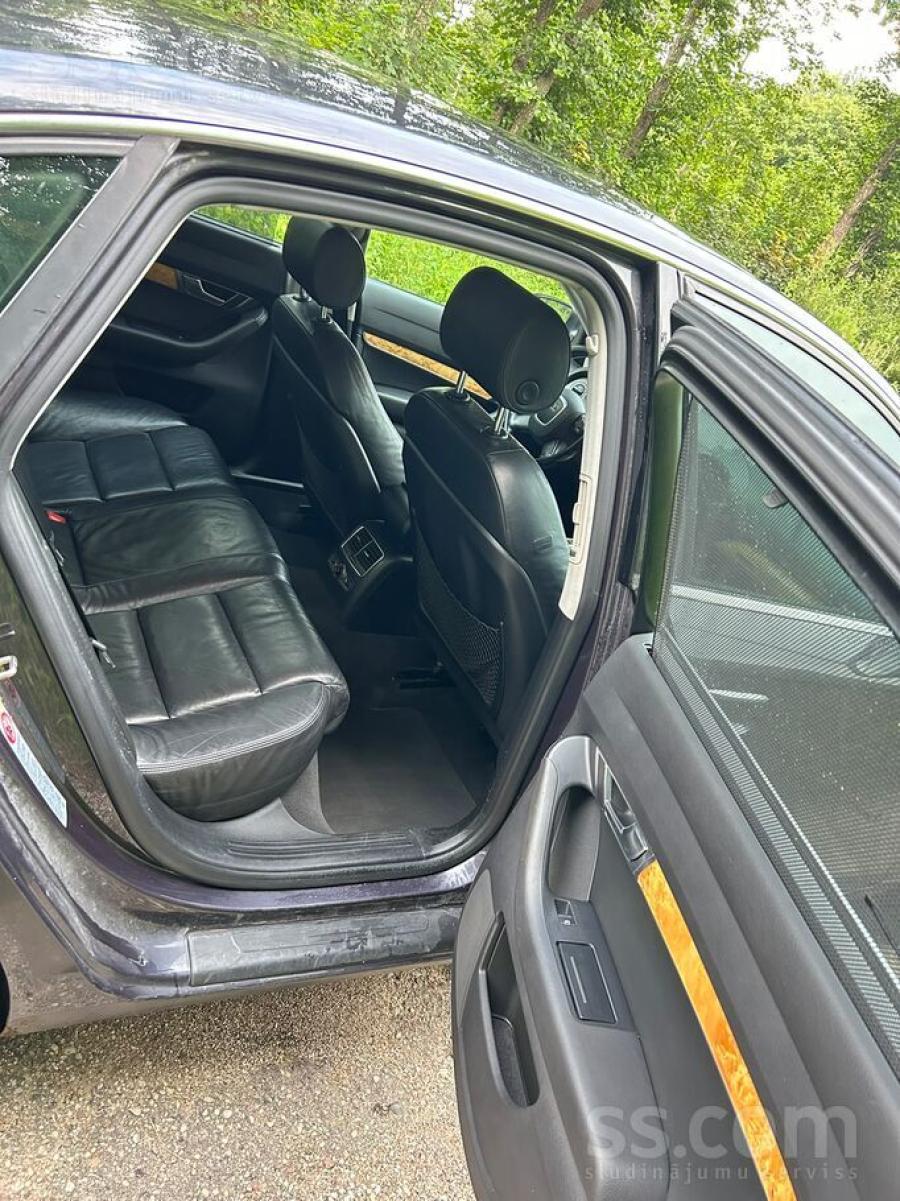 Zils Audi A6 2004 Liepāja, ar dzinēja tilpumu 3.00 L un nobraukumu 446 tūkst. km par 3000 €, foto 7 vietnē AUTOMOTO.COM.LV