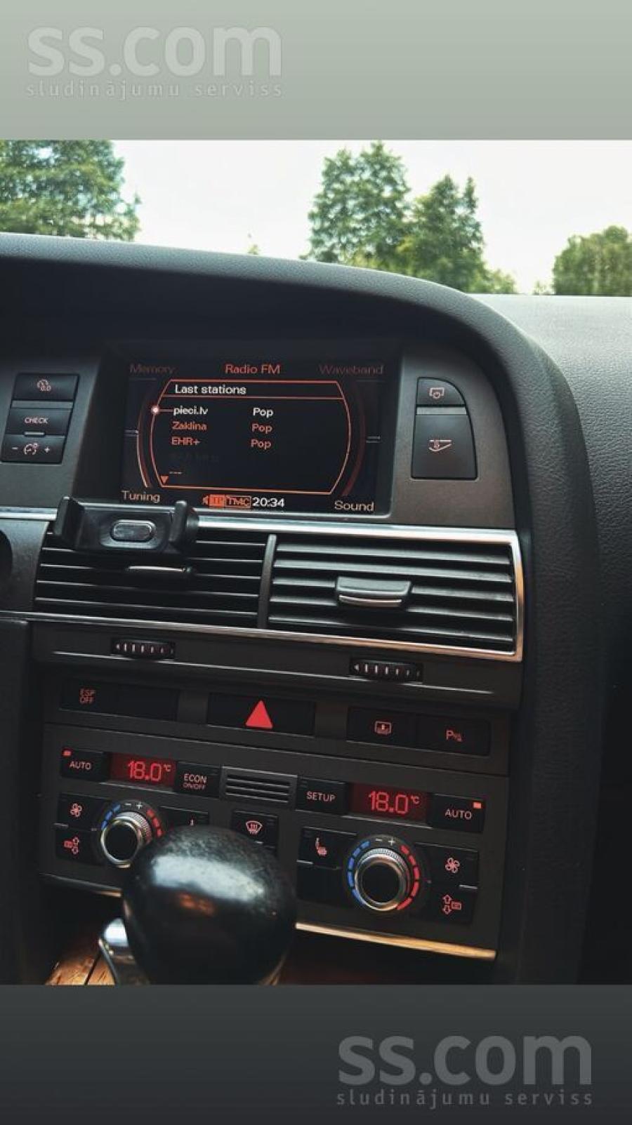 Zils Audi A6 2004 Liepāja, ar dzinēja tilpumu 3.00 L un nobraukumu 446 tūkst. km par 3000 €, foto 9 vietnē AUTOMOTO.COM.LV