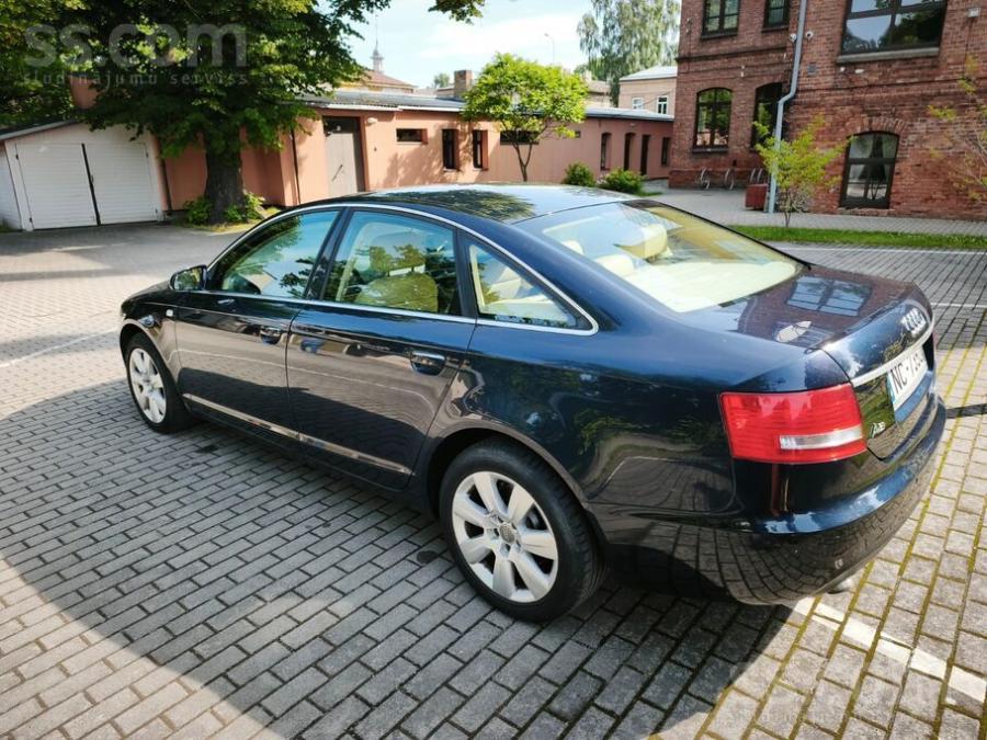 Zils Audi A6 2004 Liepāja, ar dzinēja tilpumu 3.00 L un nobraukumu 212 tūkst. km par 2650 €, foto 3 vietnē AUTOMOTO.COM.LV
