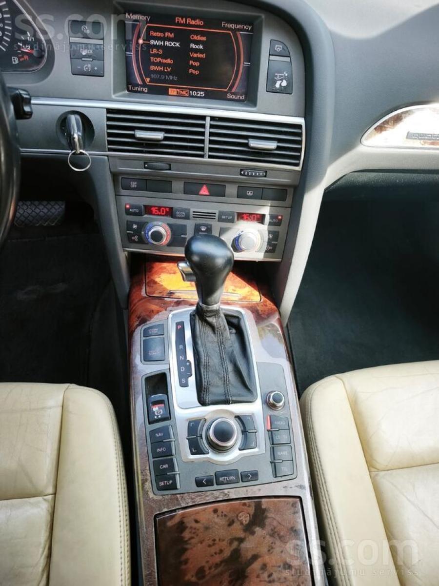 Zils Audi A6 2004 Liepāja, ar dzinēja tilpumu 3.00 L un nobraukumu 212 tūkst. km par 2650 €, foto 9 vietnē AUTOMOTO.COM.LV