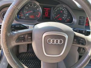 Blue Audi A6 2004 in Skaudvile, with an engine capacity of 2.39 L and mileage of 348 thousand km for 1650 €, photo 12 on AUTOMOTO.COM.LV