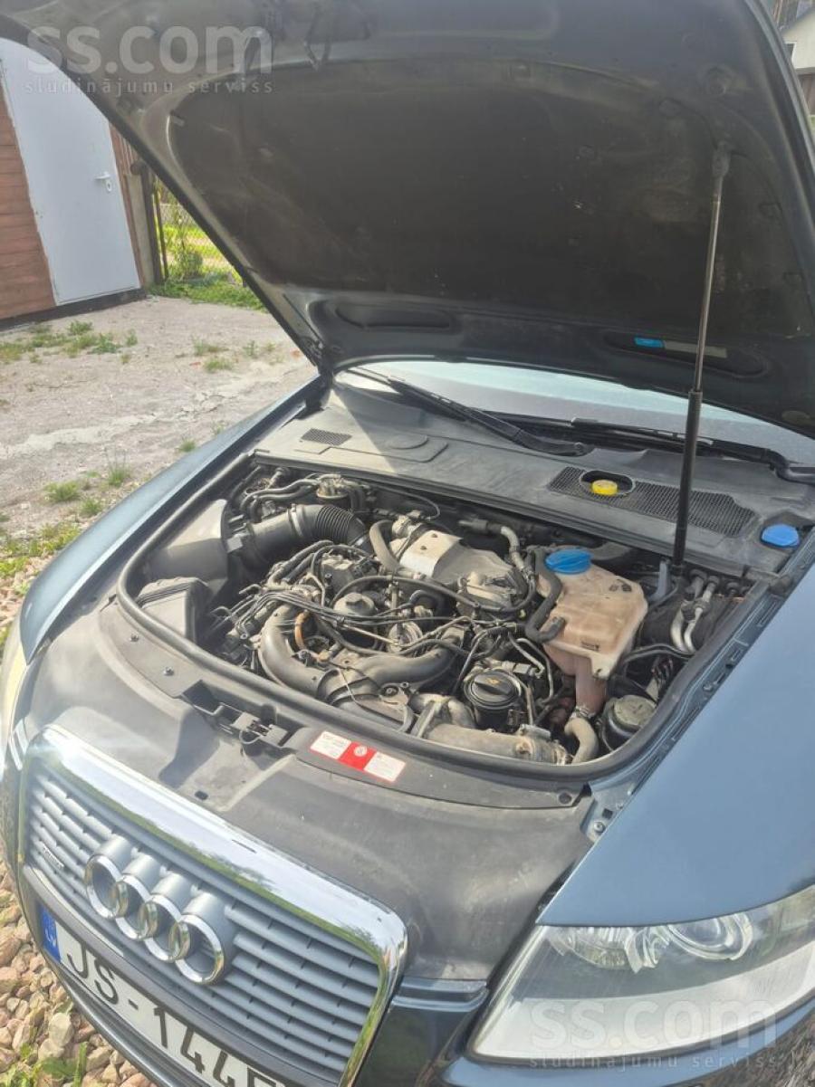 Blue Audi A6 2004 in Jelgava, with an engine capacity of 3.00 L and mileage of 326 thousand km for 2050 €, photo 3 on AUTOMOTO.COM.LV