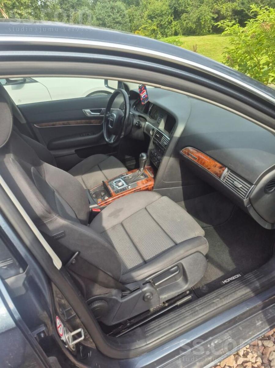 Blue Audi A6 2004 in Jelgava, with an engine capacity of 3.00 L and mileage of 326 thousand km for 2050 €, photo 5 on AUTOMOTO.COM.LV