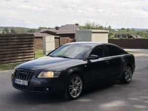 Blue Audi A6 2004 in Vilnius, with an engine capacity of 2.97 L and mileage of 300 thousand km for 1599 €, photo  on AUTOMOTO.COM.LV