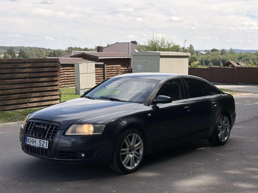 Blue Audi A6 2004 in Vilnius, with an engine capacity of 2.97 L and mileage of 300 thousand km for 1599 €, photo 1 on AUTOMOTO.COM.LV