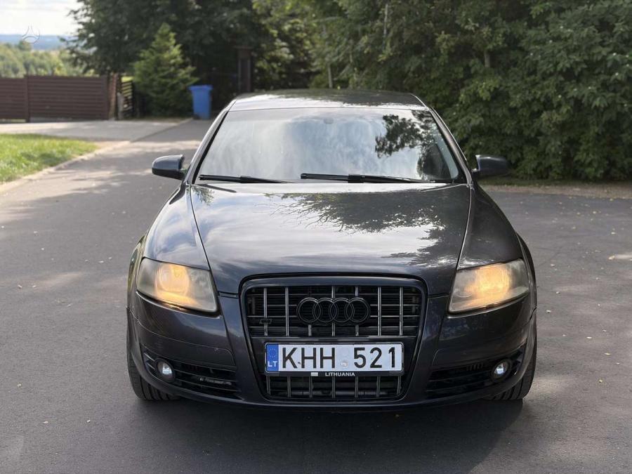 Blue Audi A6 2004 in Vilnius, with an engine capacity of 2.97 L and mileage of 300 thousand km for 1599 €, photo 3 on AUTOMOTO.COM.LV
