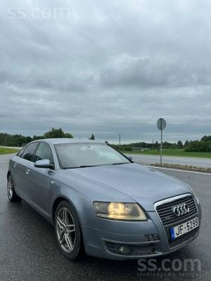 Blue Audi A6 2004 in Jelgava, with an engine capacity of 3.00 L and mileage of 365 thousand km for 1500 €, photo  on AUTOMOTO.COM.LV
