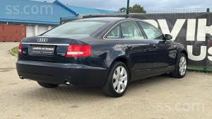 Blue Audi A6 2004 in Liepaja, with an engine capacity of 3.00 L and mileage of 214 thousand km for 2850 €, photo 5 on AUTOMOTO.COM.LV