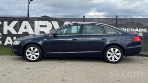 Blue Audi A6 2004 in Liepaja, with an engine capacity of 3.00 L and mileage of 214 thousand km for 2850 €, photo 8 on AUTOMOTO.COM.LV