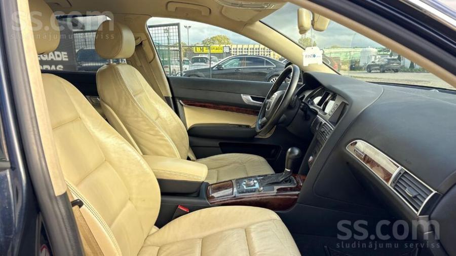 Blue Audi A6 2004 in Liepaja, with an engine capacity of 3.00 L and mileage of 214 thousand km for 2850 €, photo 20 on AUTOMOTO.COM.LV