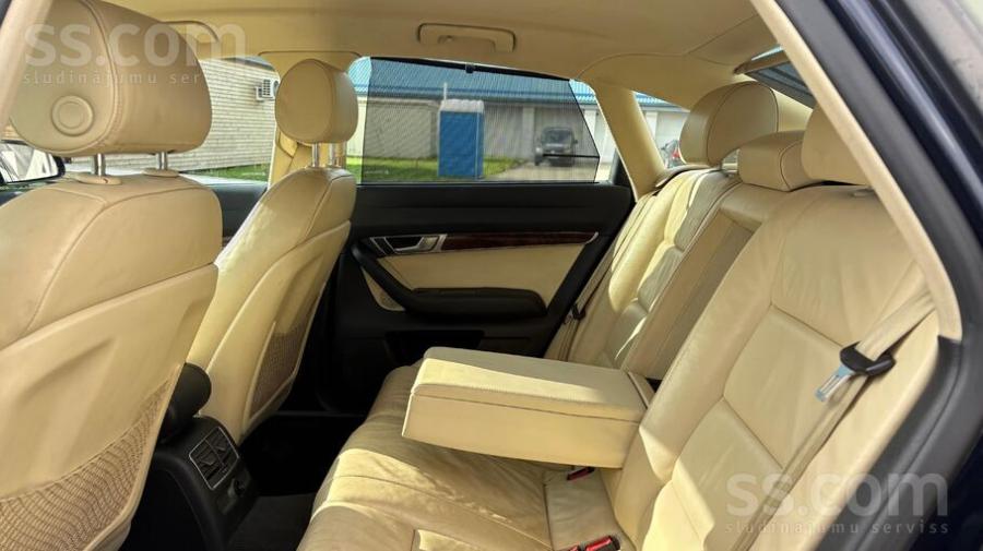 Blue Audi A6 2004 in Liepaja, with an engine capacity of 3.00 L and mileage of 214 thousand km for 2850 €, photo 22 on AUTOMOTO.COM.LV