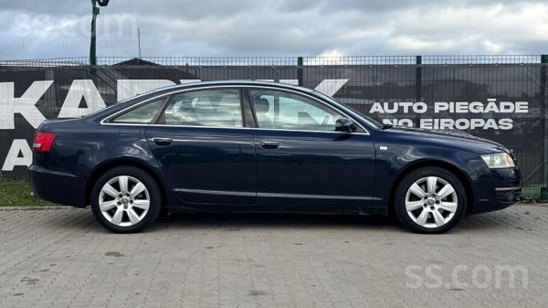Zils Audi A6 2004 Liepāja, ar dzinēja tilpumu 3.00 L un nobraukumu 214 tūkst. km par 2850 €, foto 4 vietnē AUTOMOTO.COM.LV