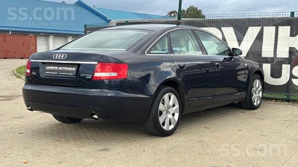 Zils Audi A6 2004 Liepāja, ar dzinēja tilpumu 3.00 L un nobraukumu 214 tūkst. km par 2850 €, foto 5 vietnē AUTOMOTO.COM.LV