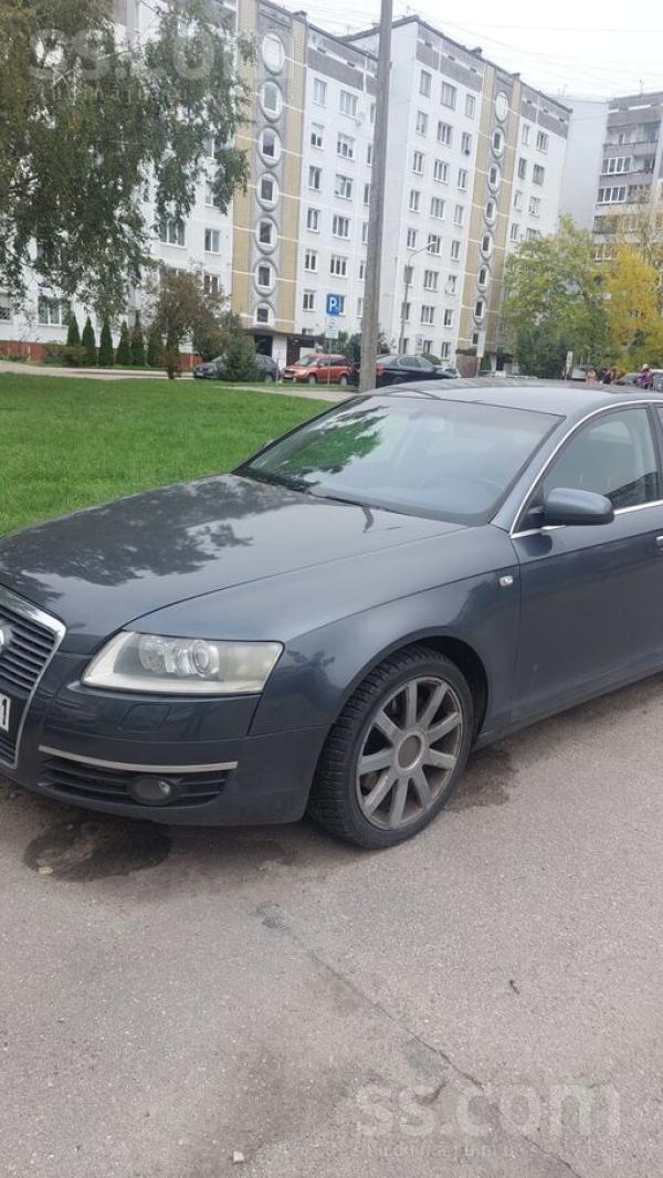 Zils Audi A6 2004 Rīga, ar dzinēja tilpumu 3.00 L un nobraukumu 395 tūkst. km par 1400 €, foto 3 vietnē AUTOMOTO.COM.LV