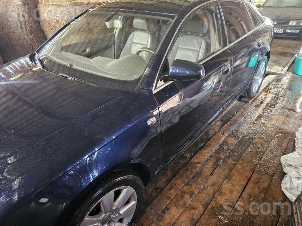 Blue Audi A6 2004 in Aluksne, with an engine capacity of 4.20 L and mileage of 302 thousand km for 5000 €, photo 1 on AUTOMOTO.COM.LV