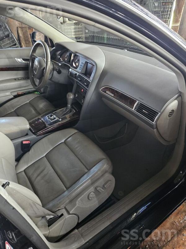 Blue Audi A6 2004 in Aluksne, with an engine capacity of 4.20 L and mileage of 302 thousand km for 5000 €, photo 6 on AUTOMOTO.COM.LV