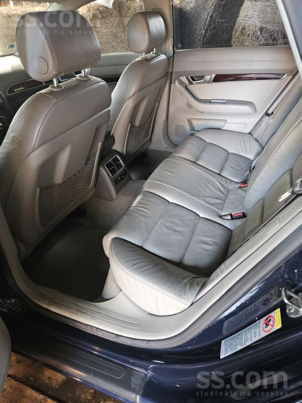 Blue Audi A6 2004 in Aluksne, with an engine capacity of 4.20 L and mileage of 302 thousand km for 5000 €, photo 10 on AUTOMOTO.COM.LV