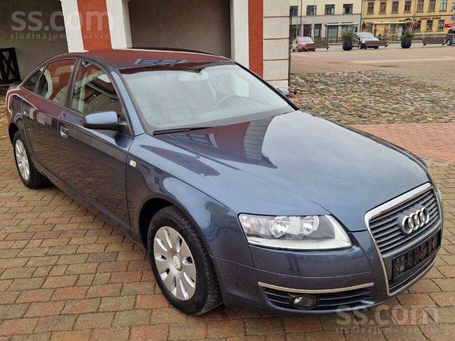 Zils Audi A6 2005 Bauska, ar dzinēja tilpumu 2.00 L un nobraukumu 399 tūkst. km par 3690 €, foto 10 vietnē AUTOMOTO.COM.LV